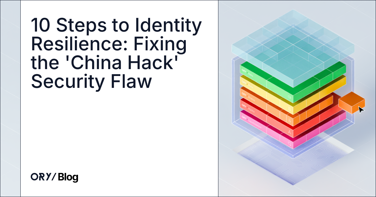 10 Steps to Identity Resilience: Fixing the 'China Hack' Security Flaw