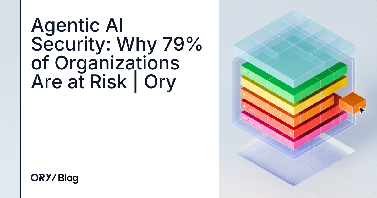 Agentic AI Security: Why 79% of Organizations Are at Risk | Ory