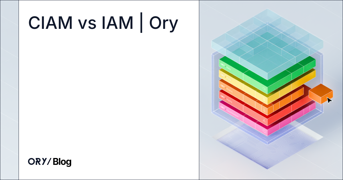 CIAM vs IAM | Ory