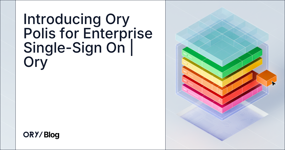 Introducing Ory Polis for Enterprise Single-Sign On | Ory