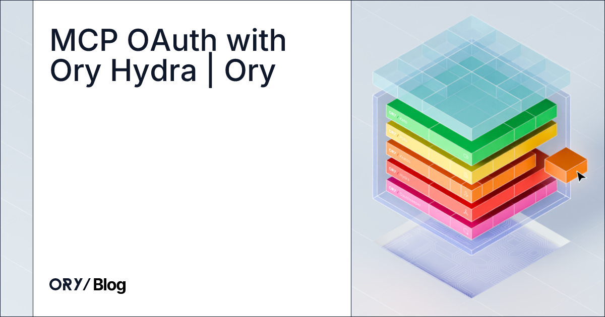 MCP OAuth with Ory Hydra | Ory