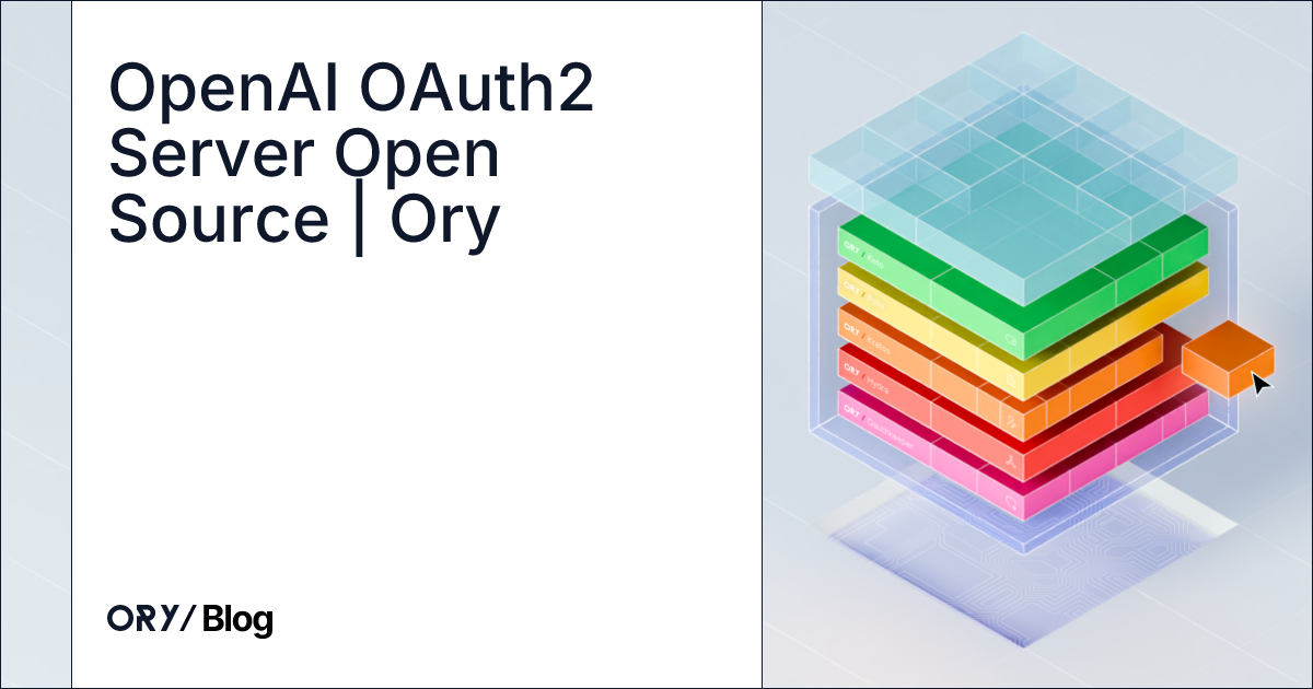 OpenAI OAuth2 Server Open Source | Ory