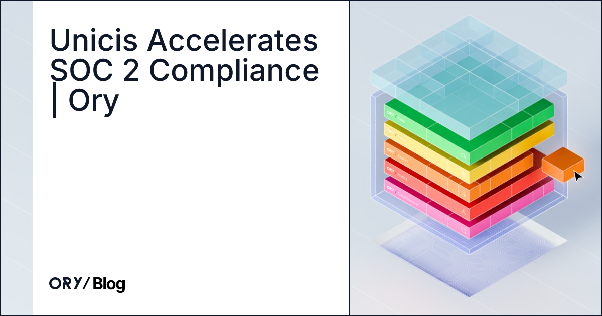 Unicis Accelerates SOC 2 Compliance | Ory
